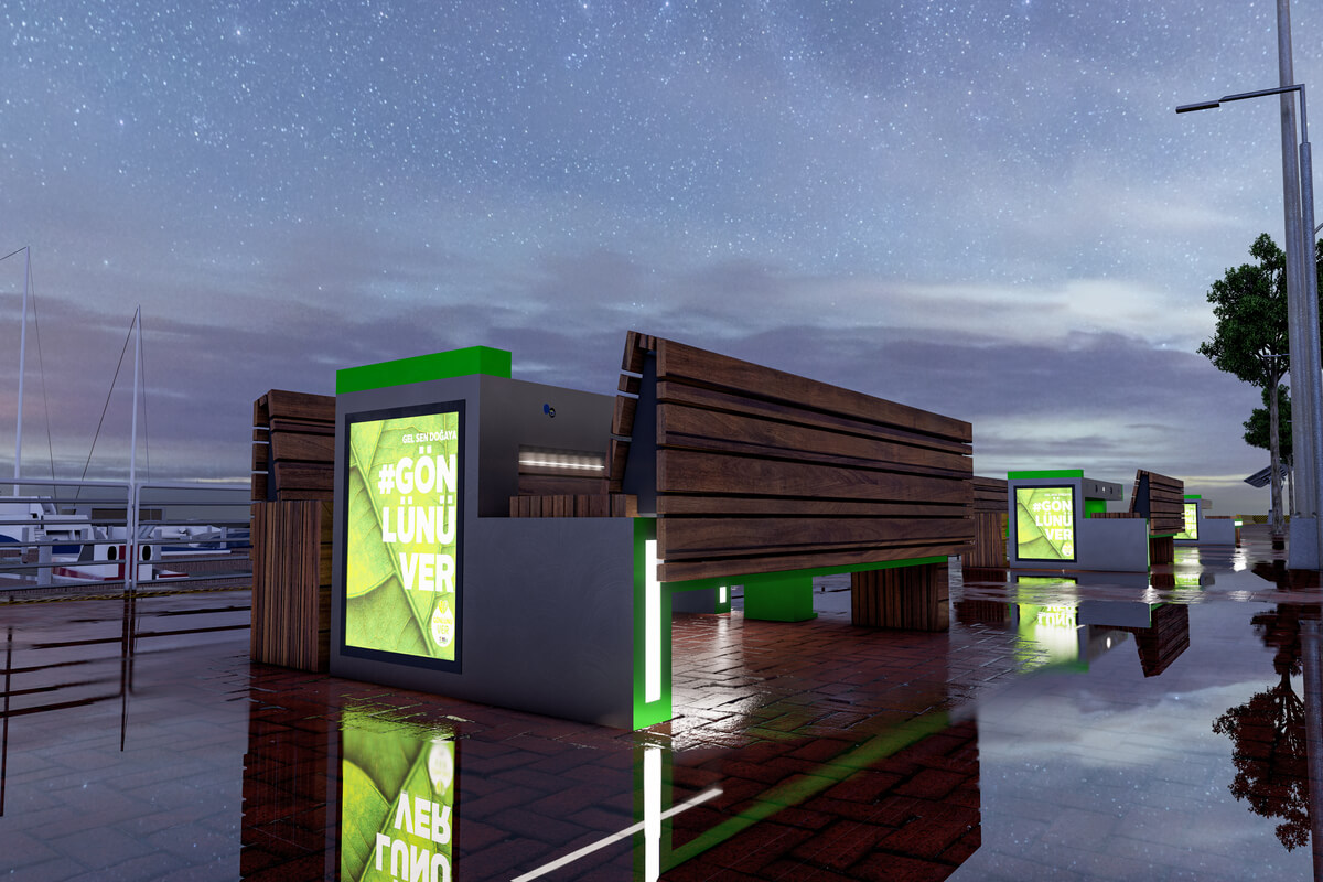 Akıllı Piknik Masası Akıllı Piknik Masası SunDine Oasis - Propysalford